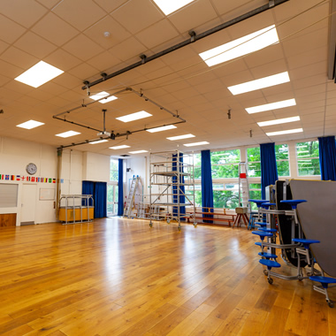 LED Lighting for Schools. Classrooms, sports halls and more